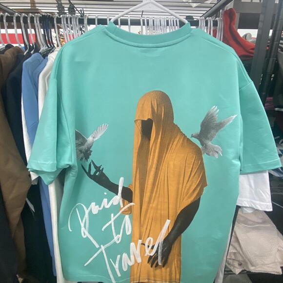 Shirts | Gangs Why Not Graphic Teal Tee Large | Poshmark